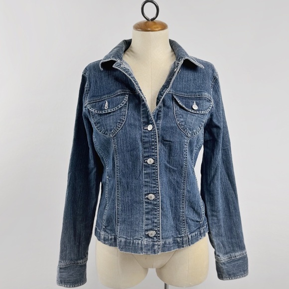 French Cuff | Jackets & Coats | French Cuff Denim Jean Jacket Classic ...